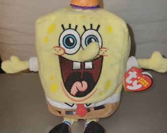 Spongebob Ty Plush - Etsy UK