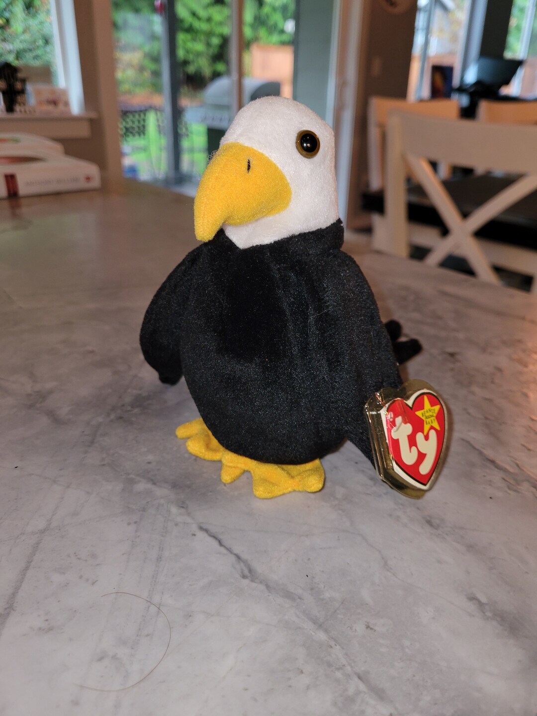 Indeed It's Ty Beanie Baby Baldy the Eagle in Mint - Etsy