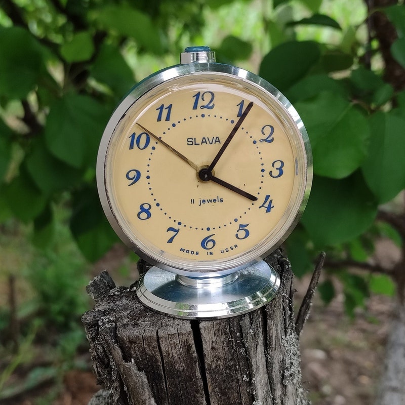 Rustic Desk Clock - Etsy