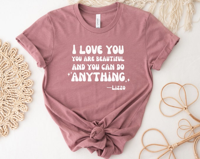 Lizzo Special Tour Shirt / Lizzo Concert Tee / Positive Affirmations ...
