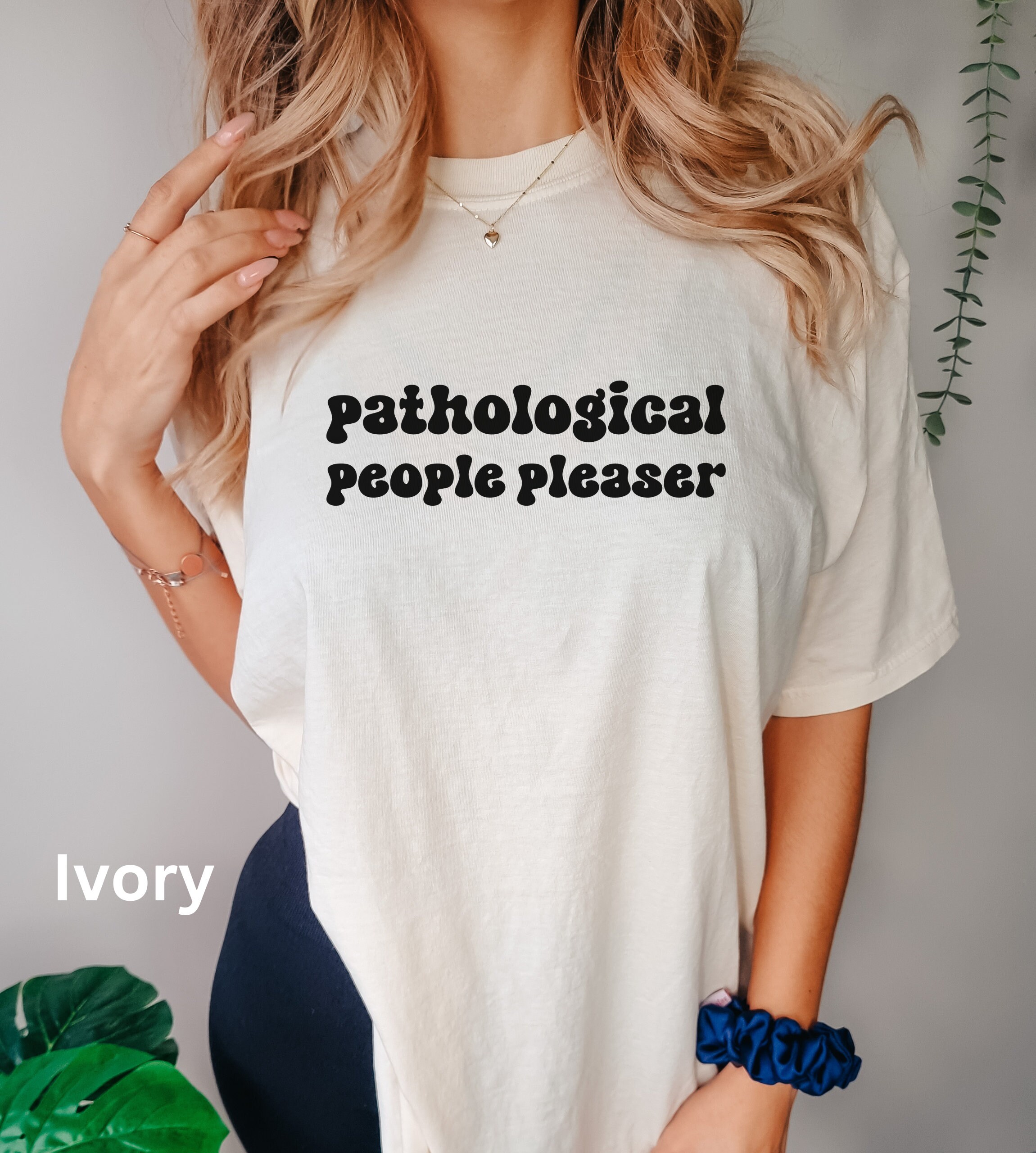 Taylor Pathological People Pleaser camiseta Comfort Colors - Etsy España