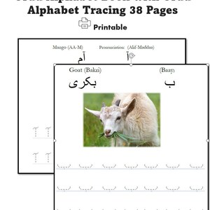 Downloadable Urdu Tracing & Learning Book 38 Pages of Letters, Urdu ...