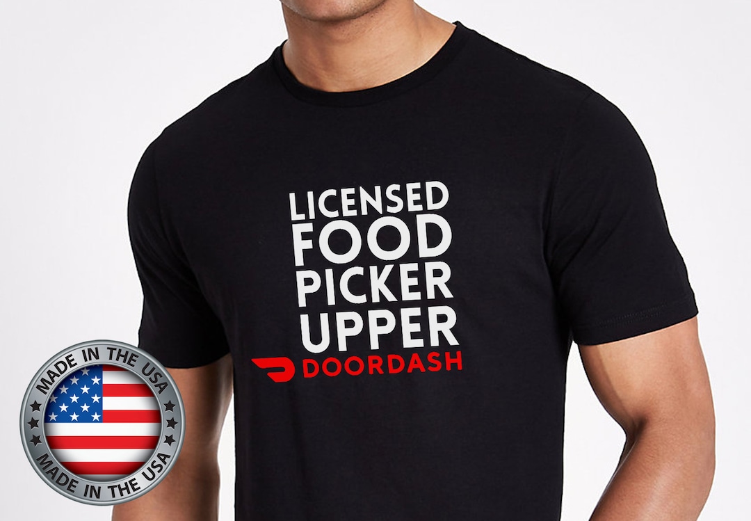 Doordash Themed Cotton Tee T-shirt - Etsy