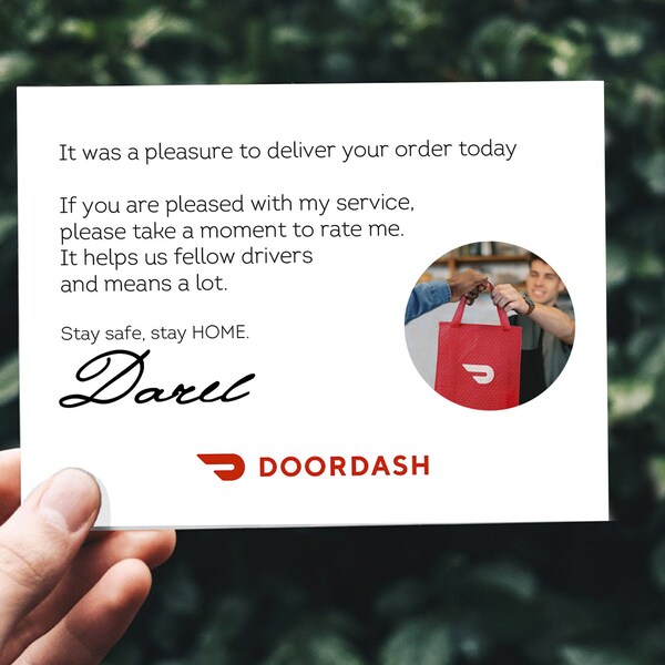 Instacart Thank You Doordash Stickers - Etsy