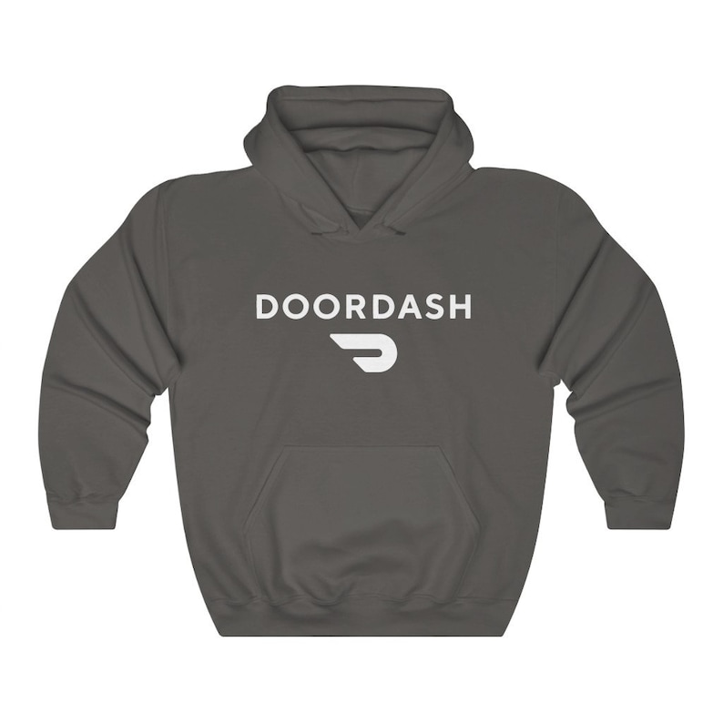 Doordash Themed Hoody Hooded Sweatshirt | USA Made, Superior Quality ...