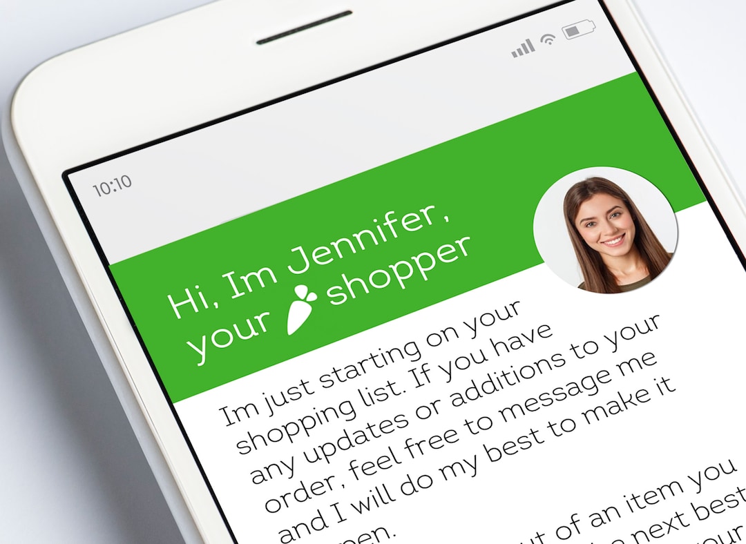 Delivery Intro Message, Custom Greeting, Personalized Greeting, Five ...