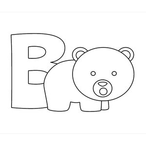 Alphabet Coloring Pages Digital Download, 4 Sets of 26 (104 Total ...