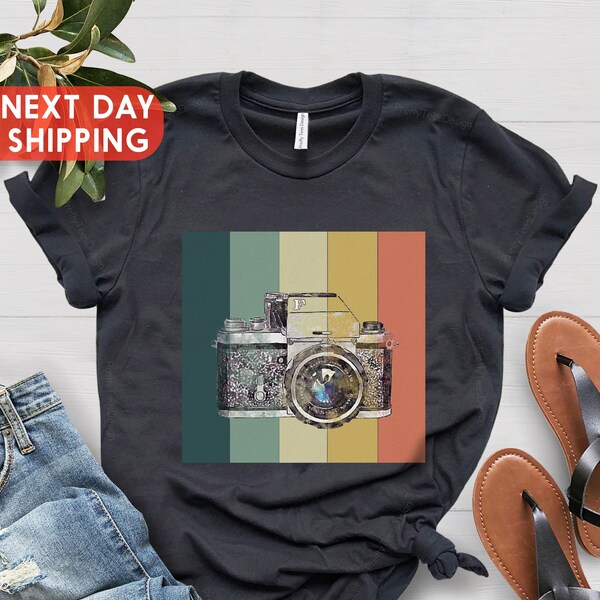 Camera Shirt - Etsy