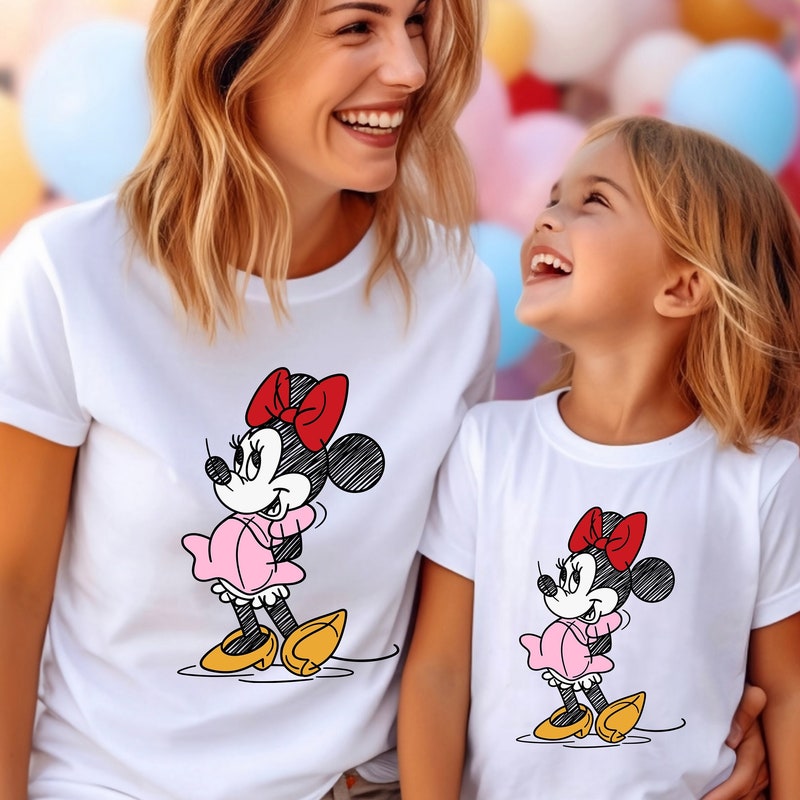 Mini Minnie Mouse Sweatshirt - Etsy