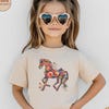 Personalized Horse Shirt for Girls, Custom Toddler Name T-shirt, Pony ...
