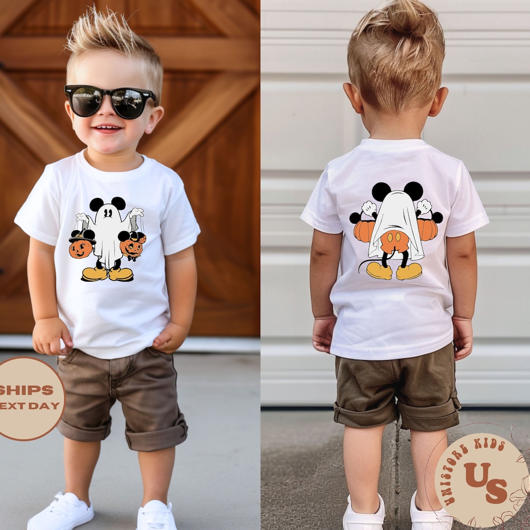 Mickey Halloween Toddler Shirt, Disney Mickey Halloween Kids Shirt ...