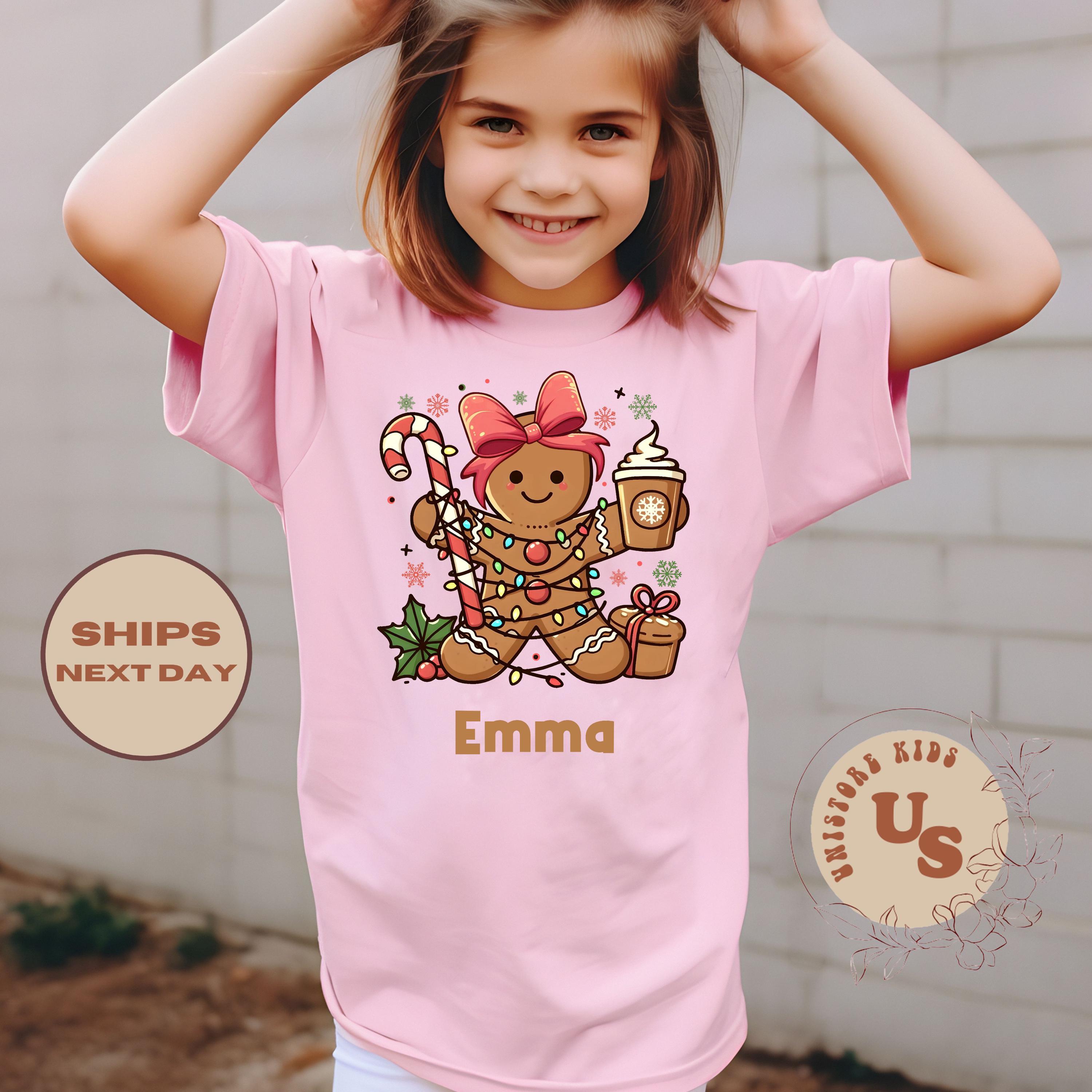 Custom Gingerbread Toddler Sweatshirt, Gingerbread Girl Shirt ...