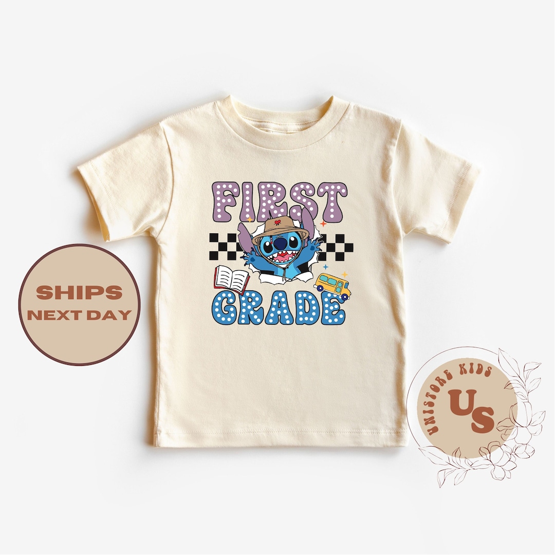 First Day of School Shirt, First Grade Kids Shirt, First Grade T-shirt ...