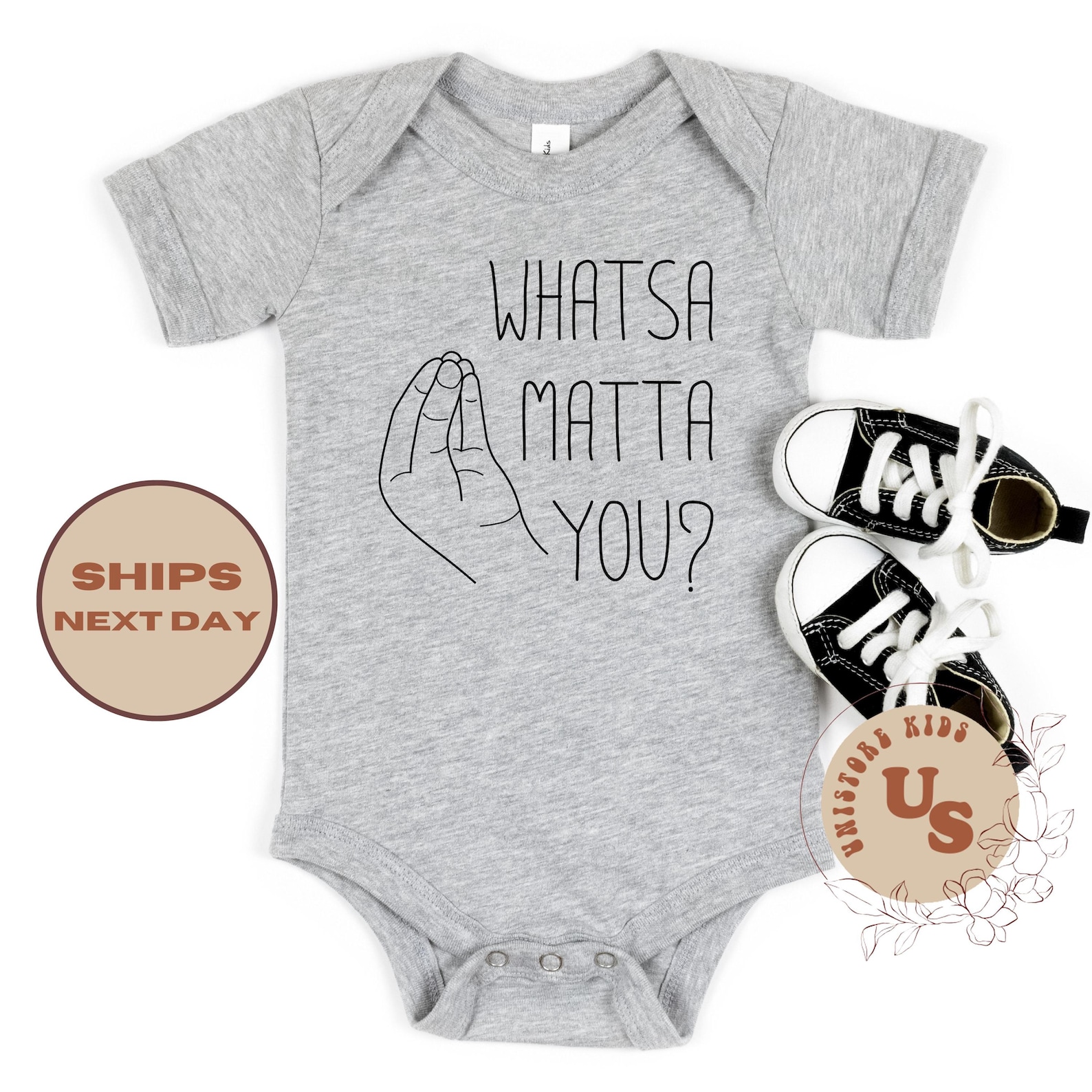 Whatsa Matta You Baby Onesie®, Funny Italian Baby Bodysuit, Italian ...
