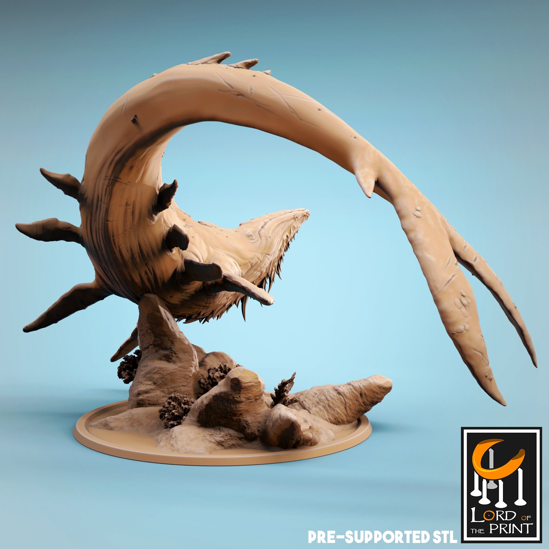Whale Monster Horror Fantasy Tabletop RPG Gaming Miniatures - Etsy