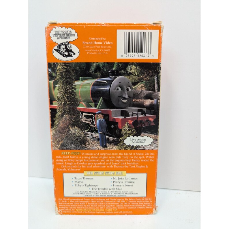 Thomas the Tank Engine and Friends VHS Trust Thomas & Thomas, Percy the ...