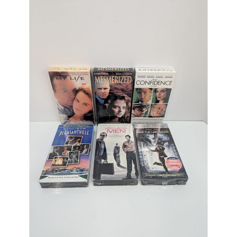 VHS Tapes Lot of 6 Multiple Titles New Factory Sealed Read Description ...