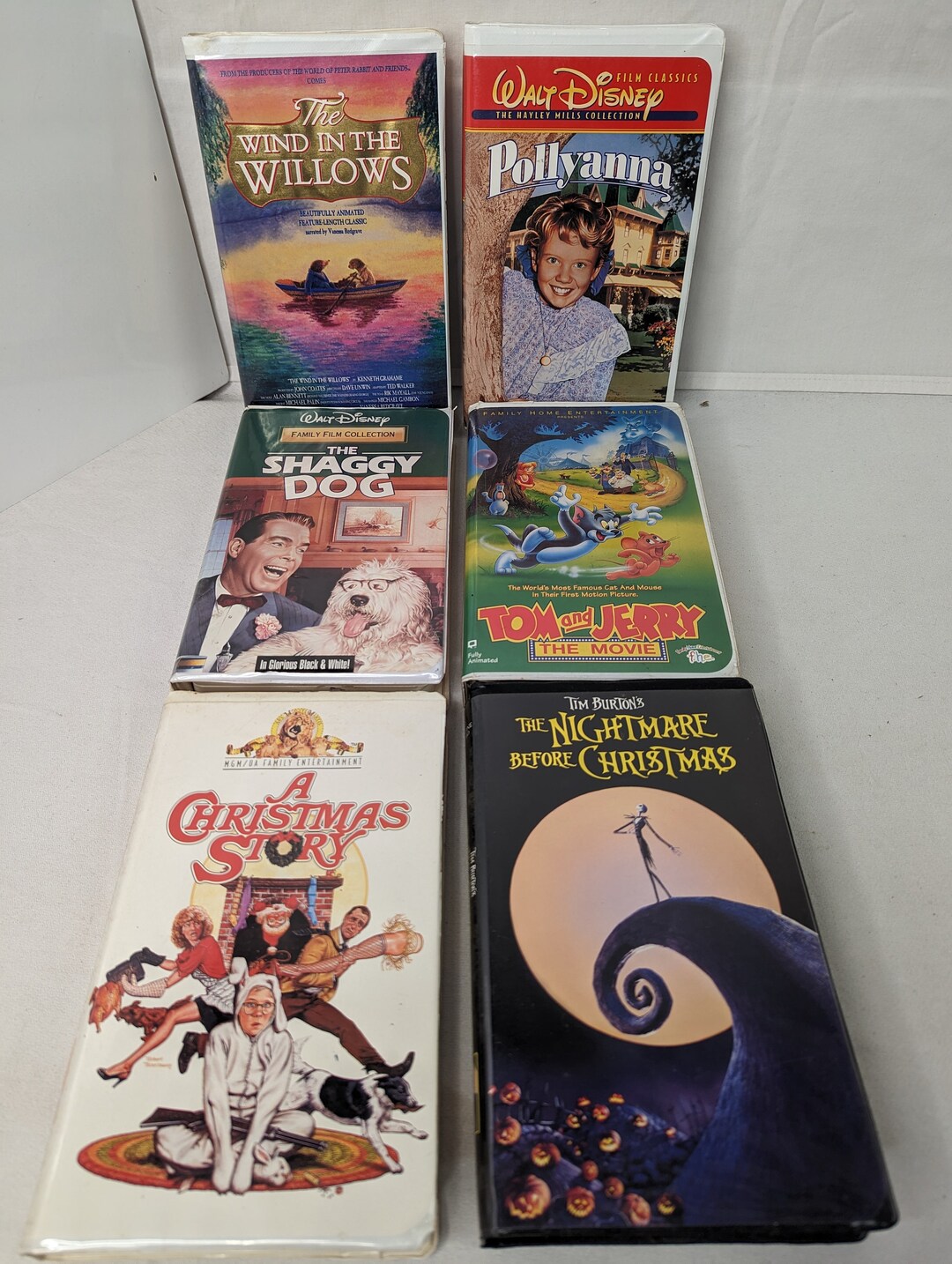 VHS Tape Collection in Clamshell Cases Preowned Read Description - Etsy