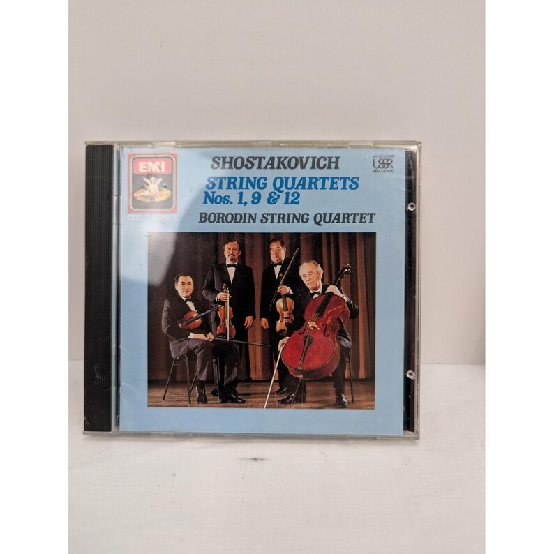 Shostakovich String Quartets Nos. 1,2,3,4,6,9,10,11,12,13,14 on 4 CD EMI - Etsy
