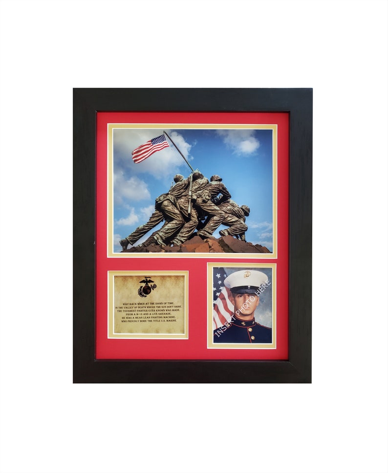 Personalized Marine Frame 13x16 - USMC Military Gift - Military Mom ...