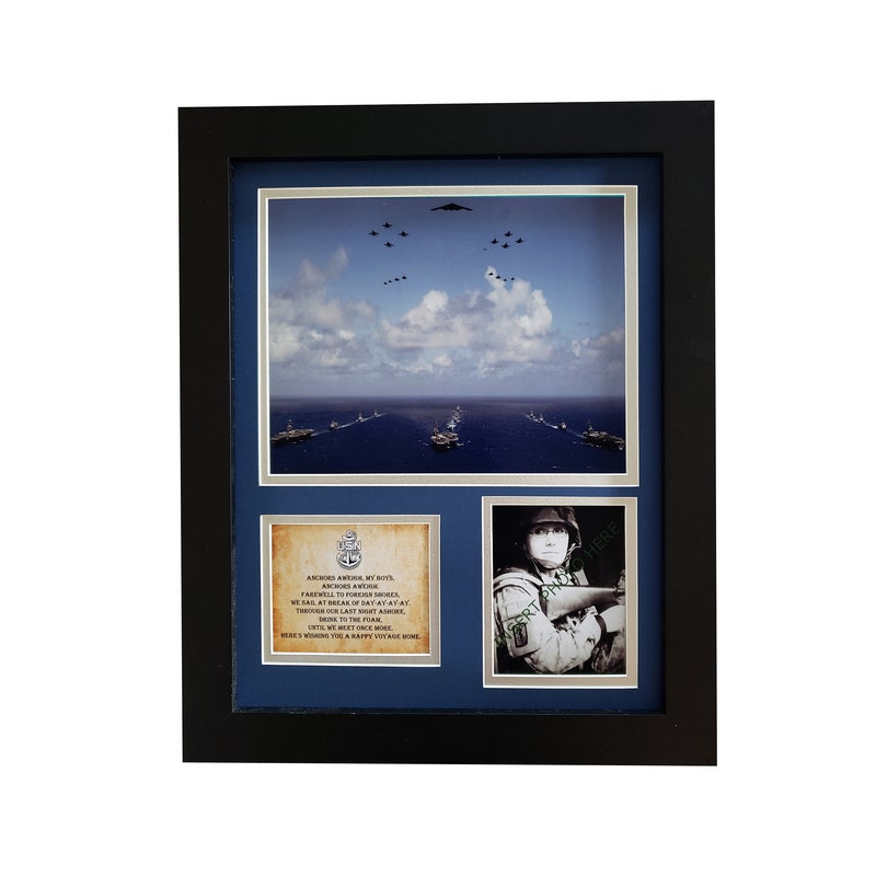 Navy Chief Shadow Box - Etsy