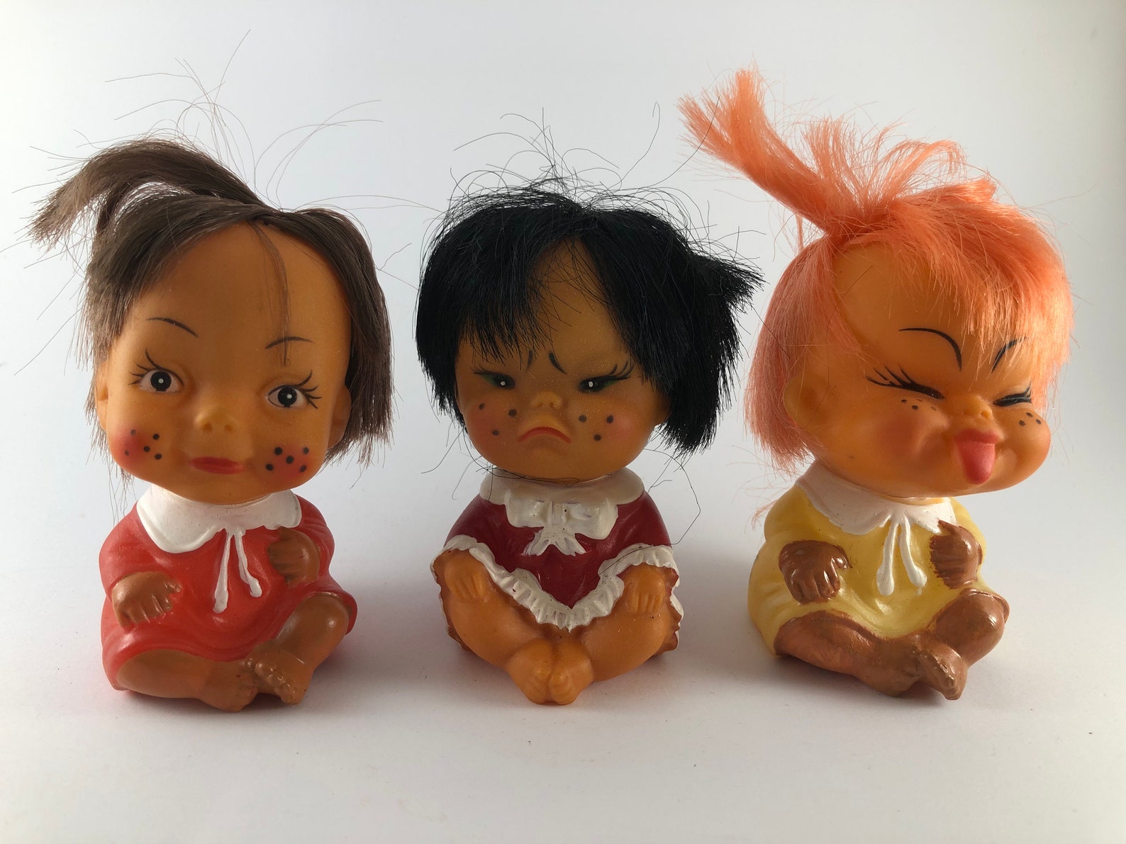 Vintage Imperial 1972 Crying Sassy Cheeky Angry Dolls - Etsy UK