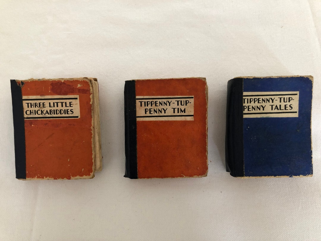 3 Tippenny-tuppenny Books From 1931 Sold as a Set 7.5cm X - Etsy