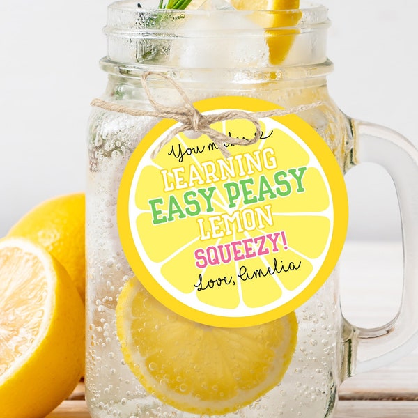 Teacher Appreciation Lemonade - Etsy