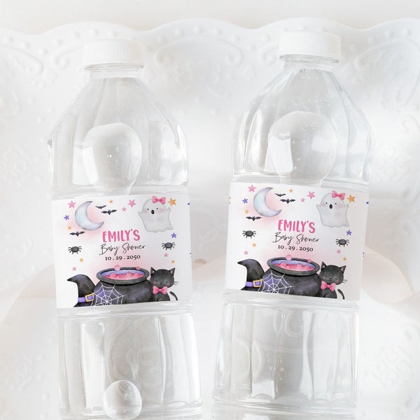 Spooky Bottle Label - Etsy