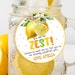 You're the Zest Gift Tag Lemon Teacher Appreciation Lemonade Favor Tags ...