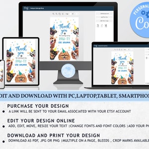 Puppy Dog Favor Tags Birthday Party Gift Tag Pawty Label Pet Adoption ...