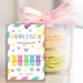 EDITABLE Easter Tag to My Favorite Peeps Party Cookie Favor Family ...