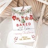 Baked With Love Gift Tag Editable Merry Christmas Cookies Favor Tag ...