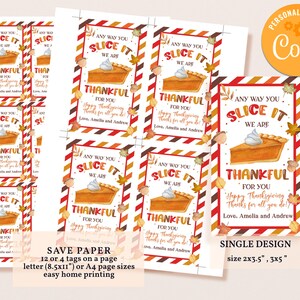 Any Way You Slice It Tags Pie Thank You Tags Teacher Happy Thanksgiving ...