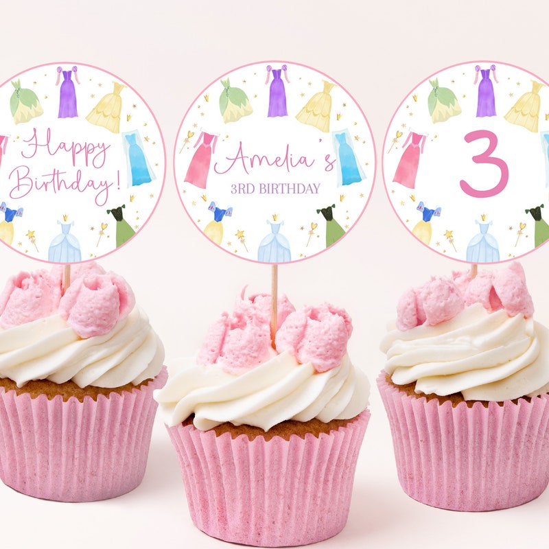 Dress Cupcake Topper - Etsy