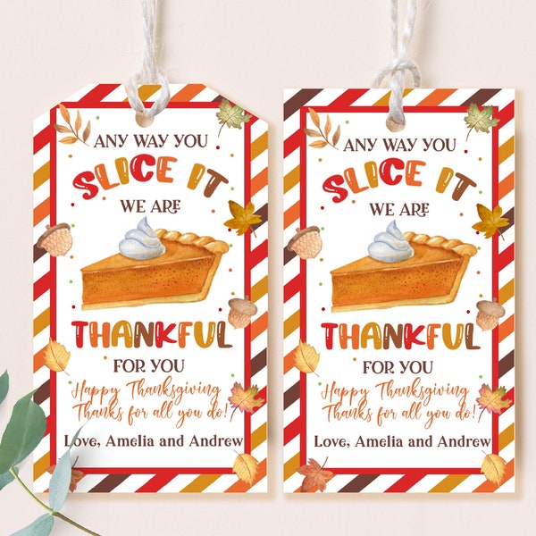 Thanksgiving Tags - Etsy