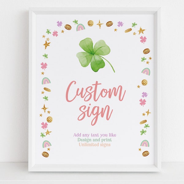 Lucky Sign - Etsy