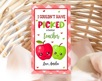 If You Give a Teacher a Cookie Teacher Appreciation Tags Back - Etsy
