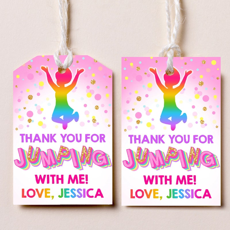 Trampoline Party Favors - Etsy