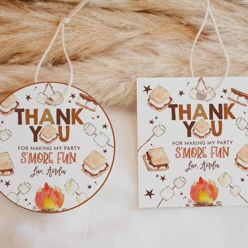 Smores Tag - Etsy