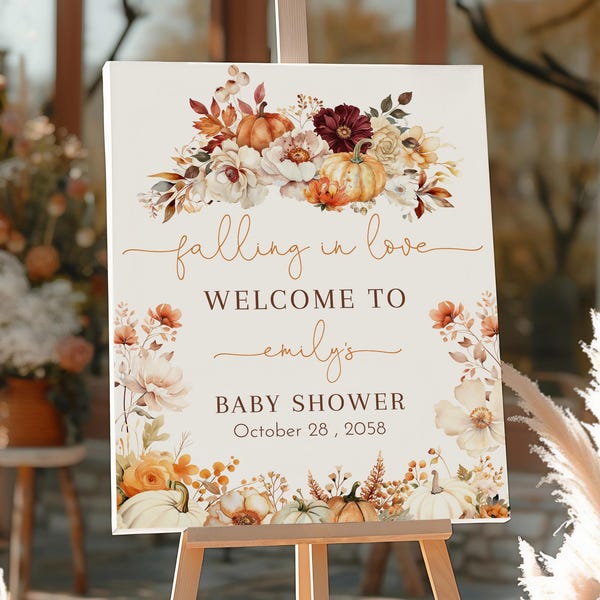 Fall Welcome Sign - Etsy