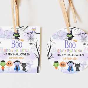 Halloween Birthday Thank You Stickers Kids Halloween Costume Party Gift ...