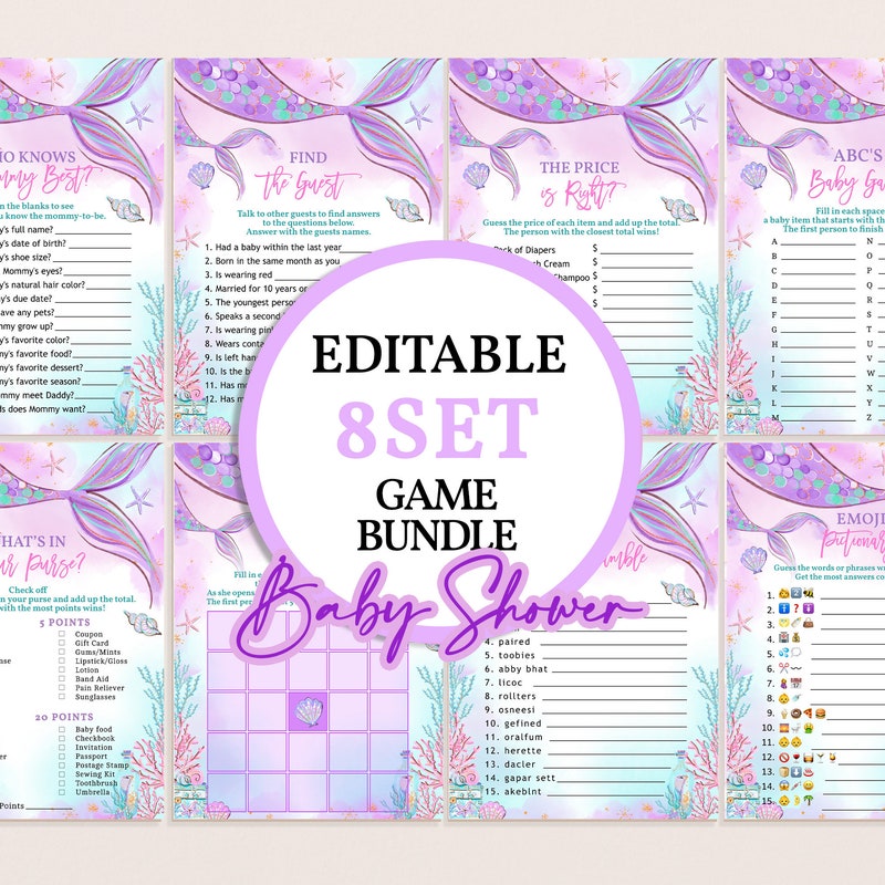 Mermaid Baby Shower - Etsy