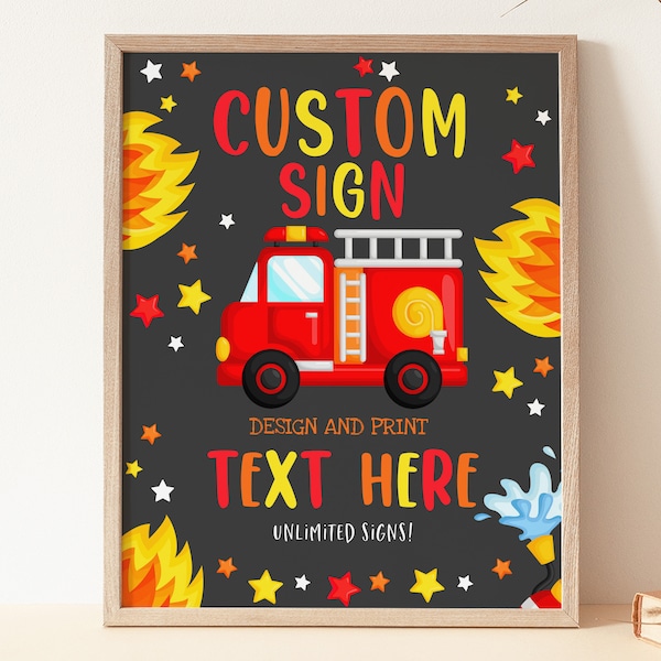 Firefighter Sign - Etsy