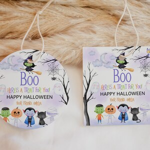 Halloween Birthday Thank You Stickers Kids Halloween Costume Party Gift ...
