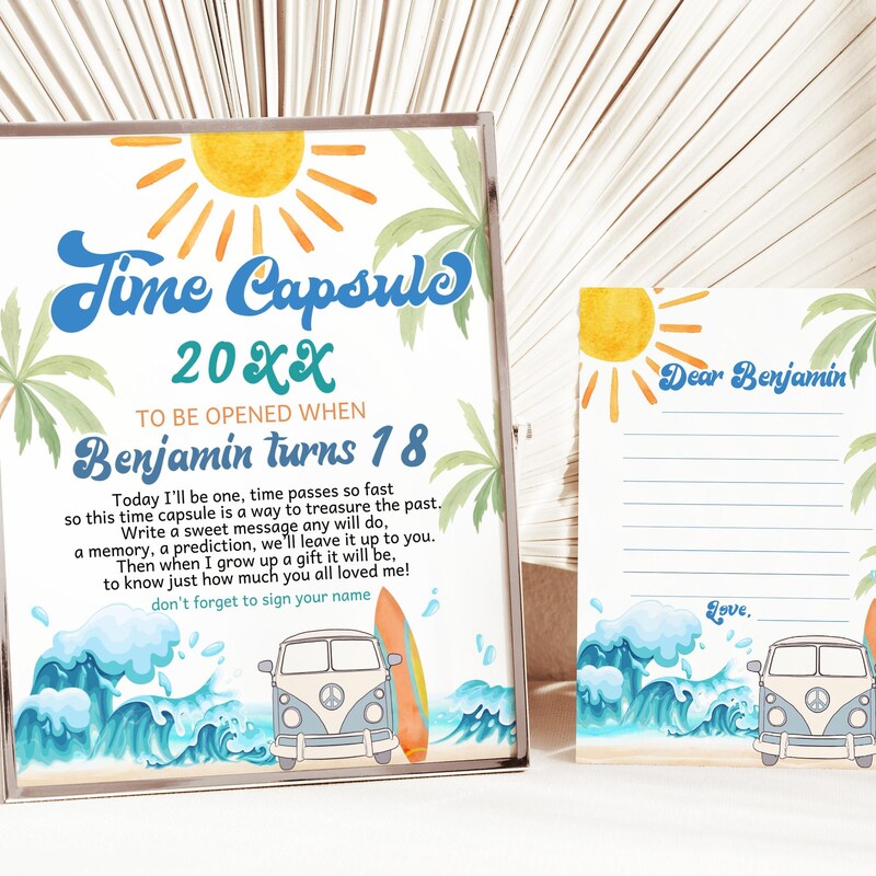 1st Birthday Surf - Etsy