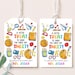 Back to School Gift Tags First Day of School Tag This Year is Going to ...