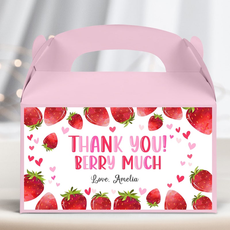 Strawberry Boxes - Etsy
