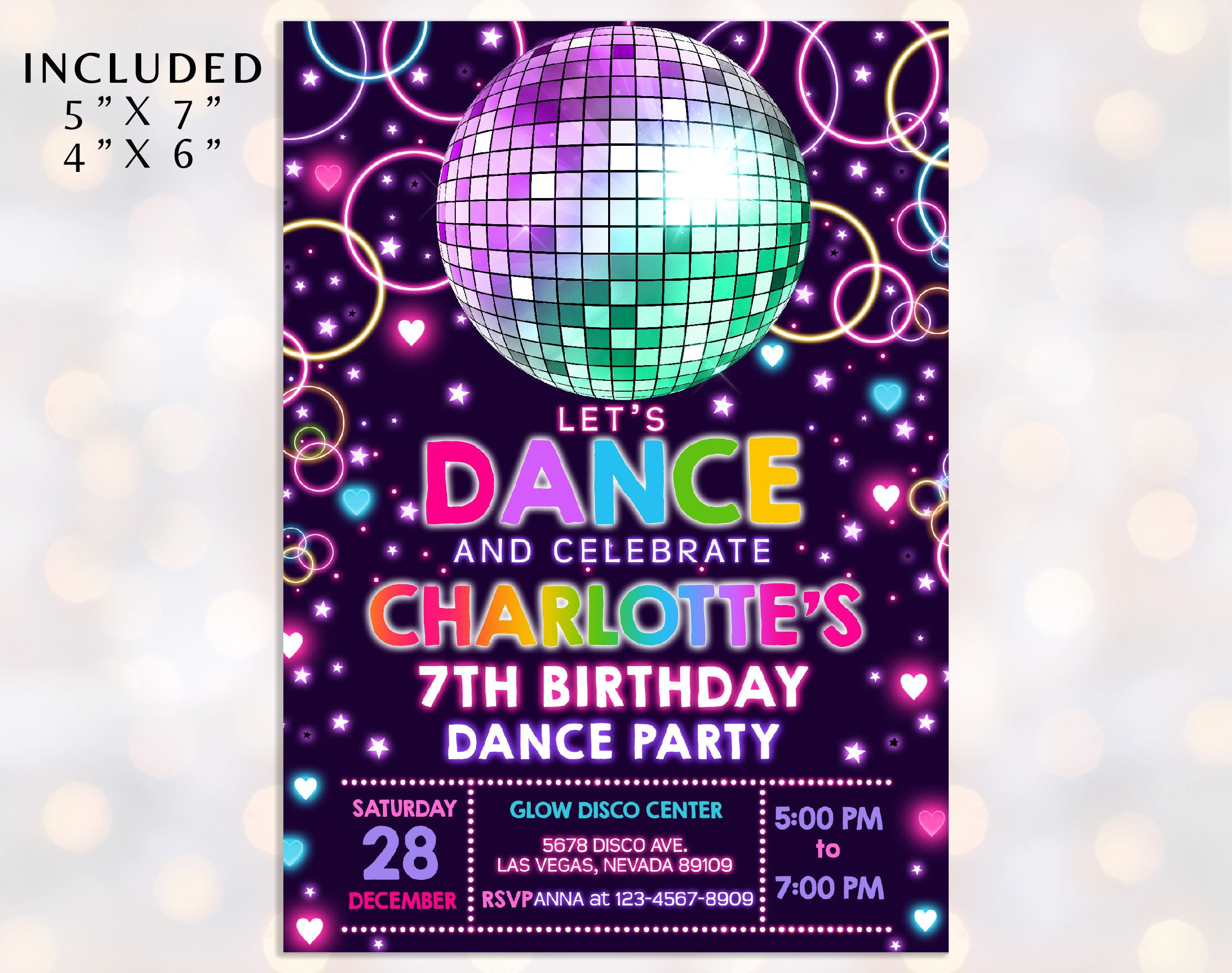 Invitación de baile Fiesta de cumpleaños Invita a Hip Hop - Etsy México