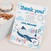 EDITABLE Airplane Thank You Cards Aviation Birthday Party - Etsy